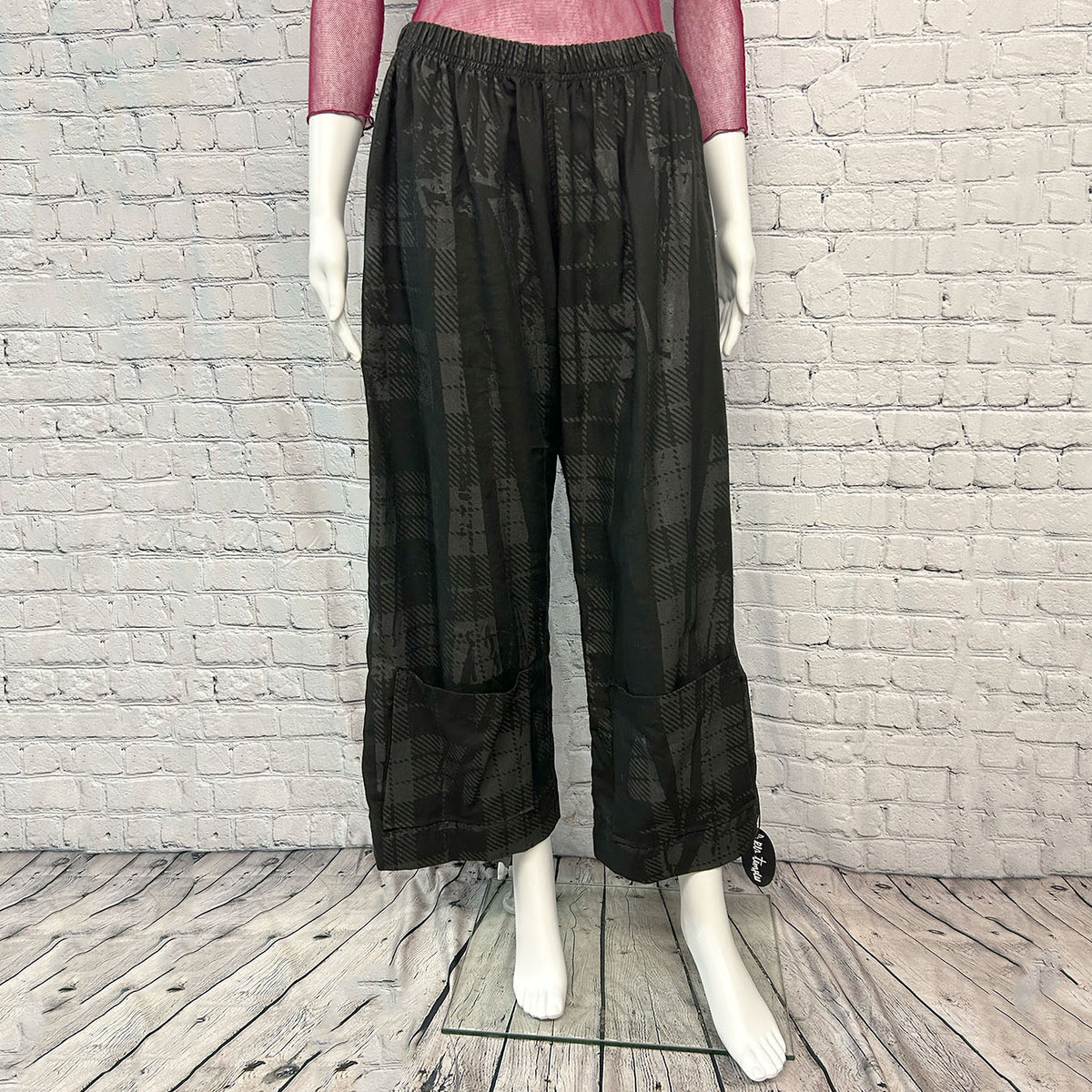 SALE! Ellis Pant in Black Plaid by Paper Temples– Fire Opal Company