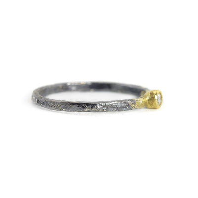 SALE! Diamond Shine On Stacker Ring by Kate Maller– Fire Opal Company